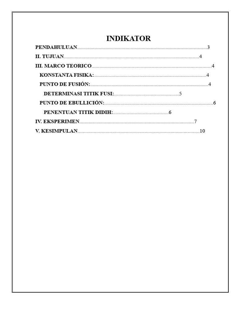 Eksperimen Titik Leleh dan Didih Zat Kimia | PDF