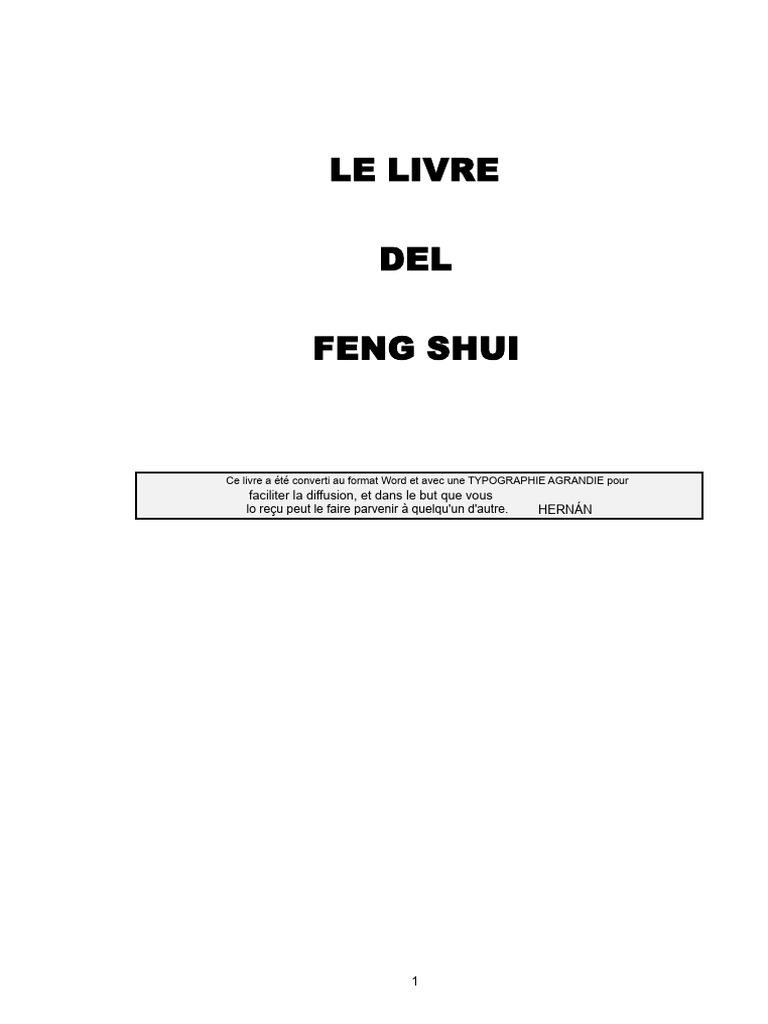 Introduction au Feng Shui et ses principes | PDF | Feng Shui | IQ