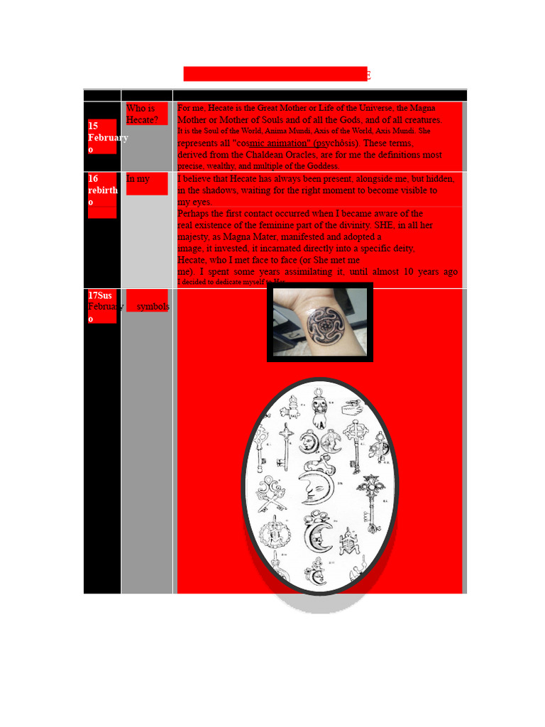 30 Days Devotion to Hecate: A Guide | PDF | Persephone