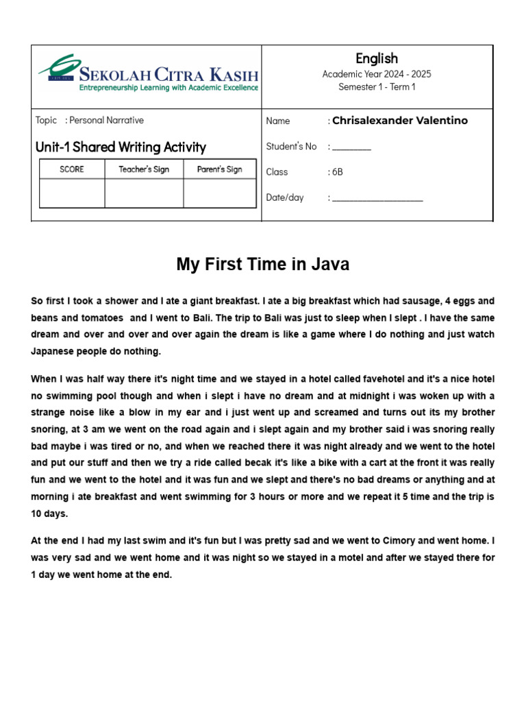 P6 English Writing | PDF | Cuisine | Foods