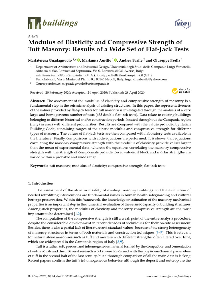 Modulus_of_Elasticity_and_Compressive_St | PDF | Young's Modulus | Deformation (Engineering)