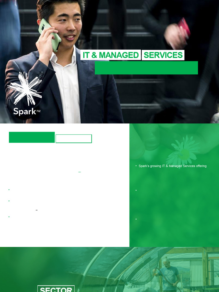 IT and Managed Services Presentation | PDF | Cloud Computing | Data Center