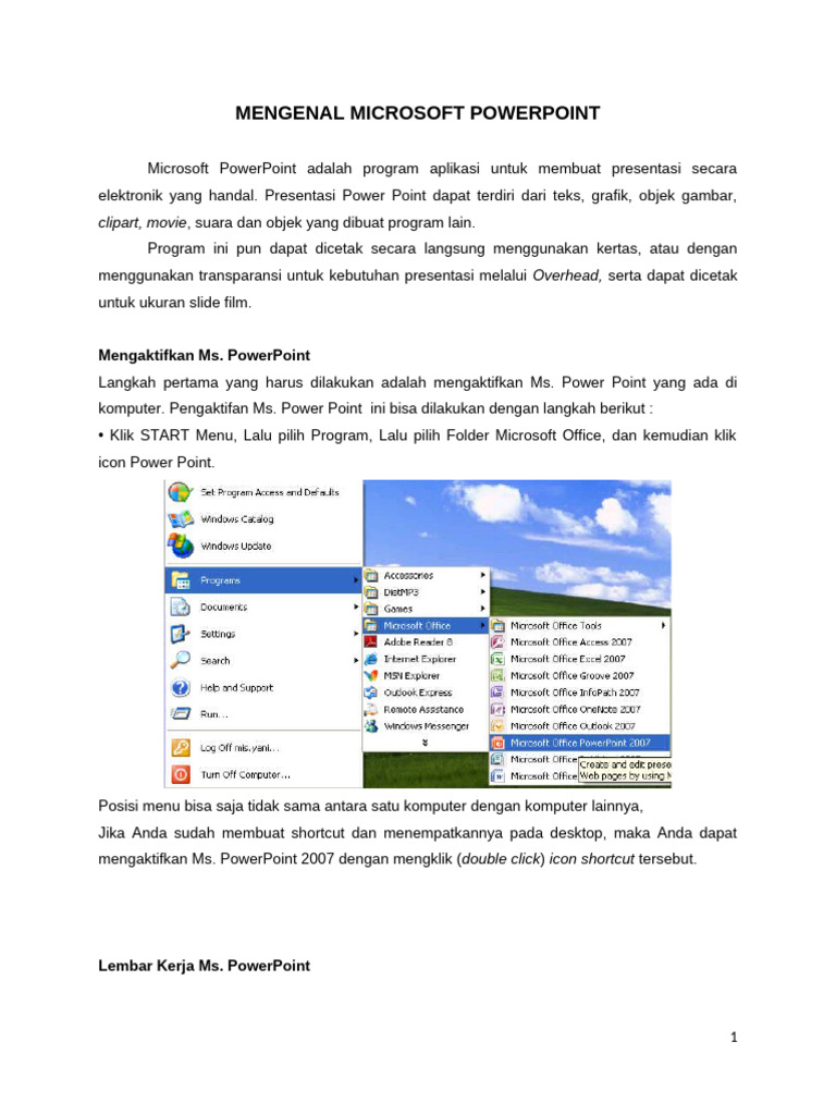 Panduan Lengkap Microsoft PowerPoint | PDF