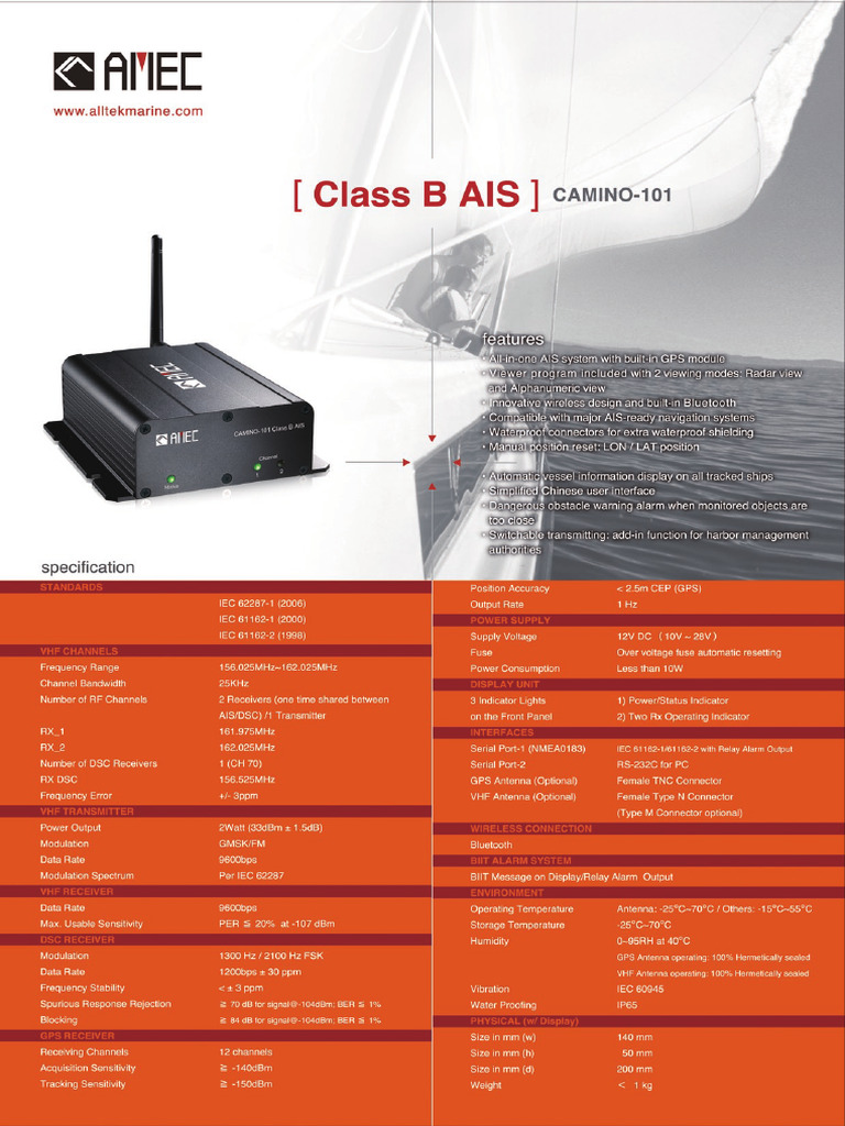 Amec Camino101 Engdm | PDF
