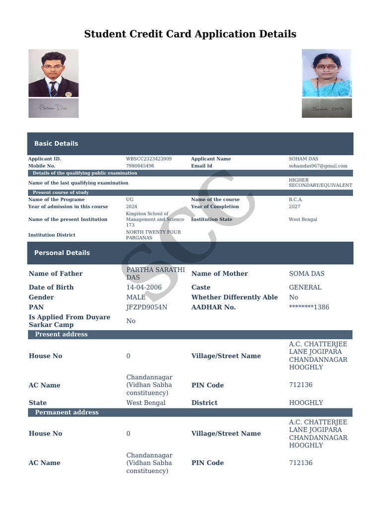 Application Details | PDF