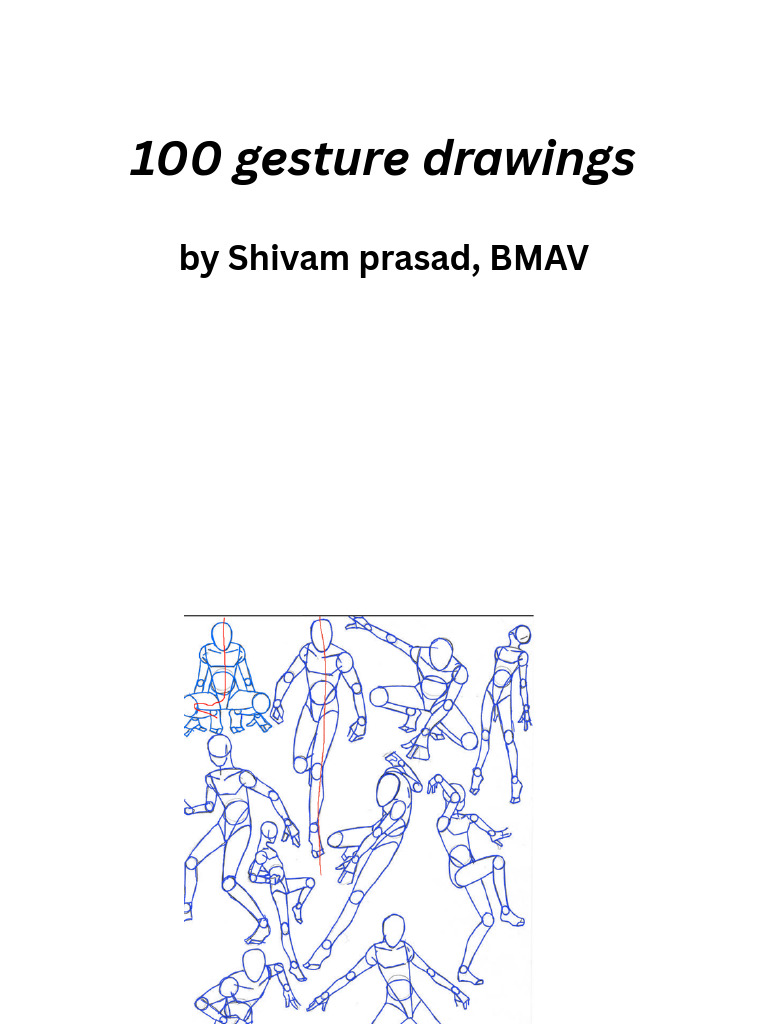 100 Gesture Drawings | PDF