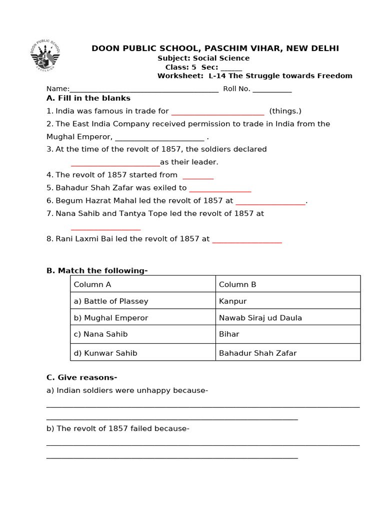 L-15 The Struggle Towards Freedom | PDF