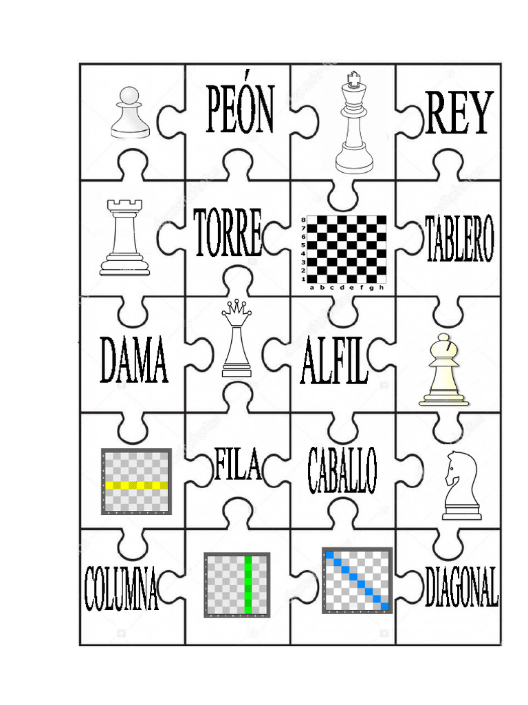 Puzzle Ajedrez en Español | PDF