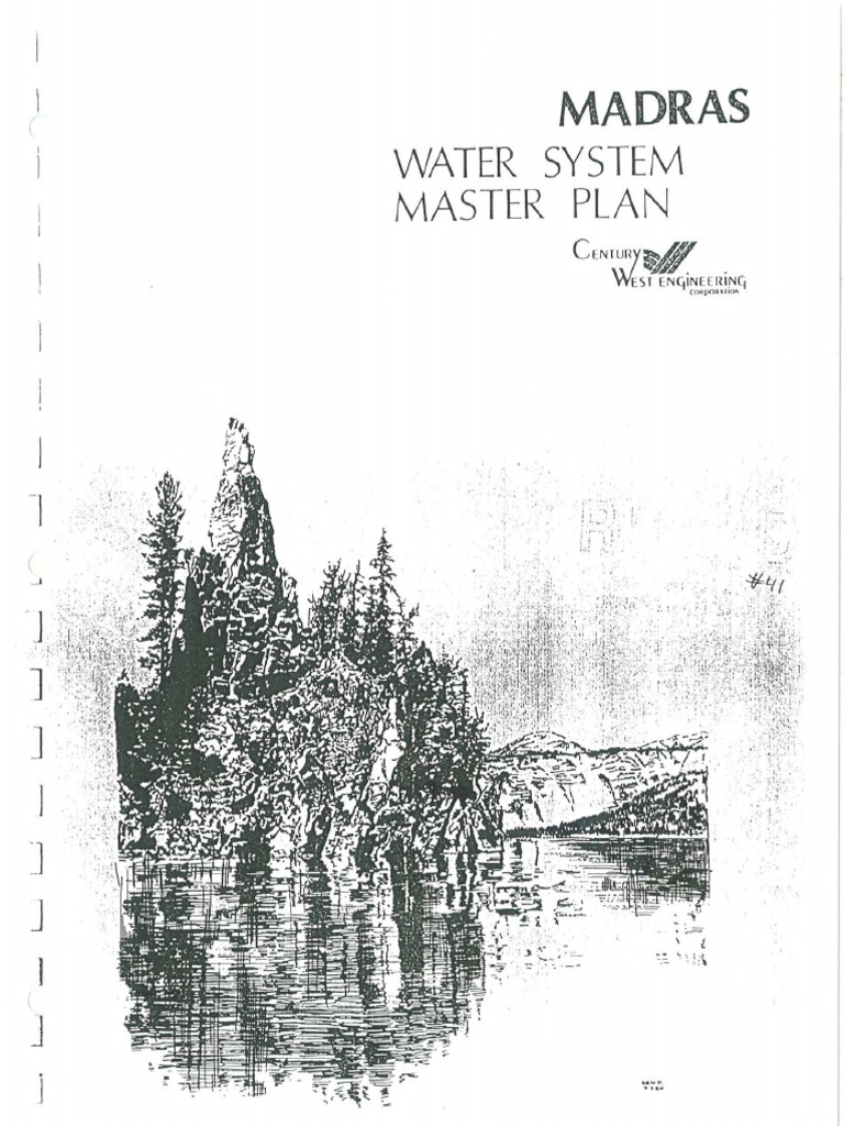 Madras Water System Master Plan | PDF