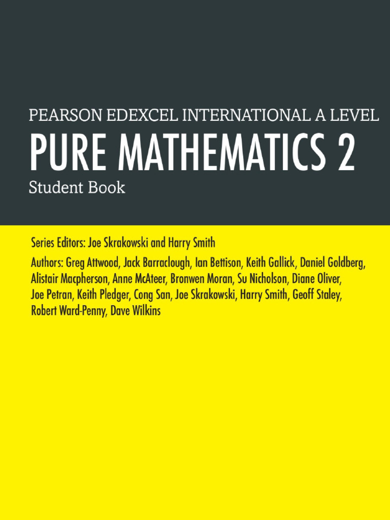 IAL Pure Math2 | PDF