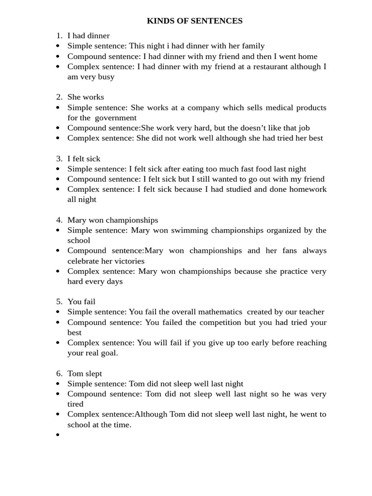 Kinds of Sentences (3) | PDF | Chess Openings | Chess