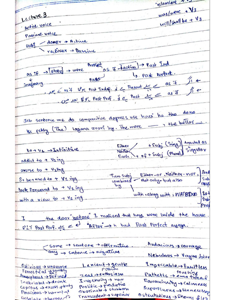 Verbal Reasoning Notes (Lecture3 and 4) (Muskan Hashim) | PDF