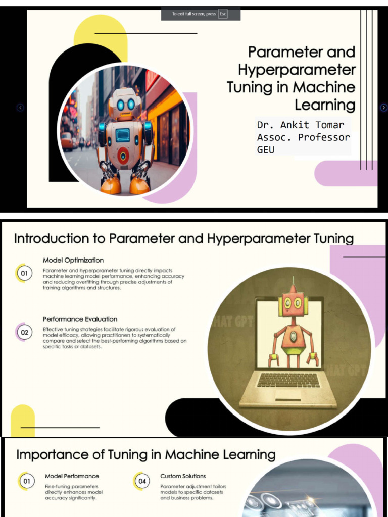 Parameters, Hyperparameter Tuning | PDF