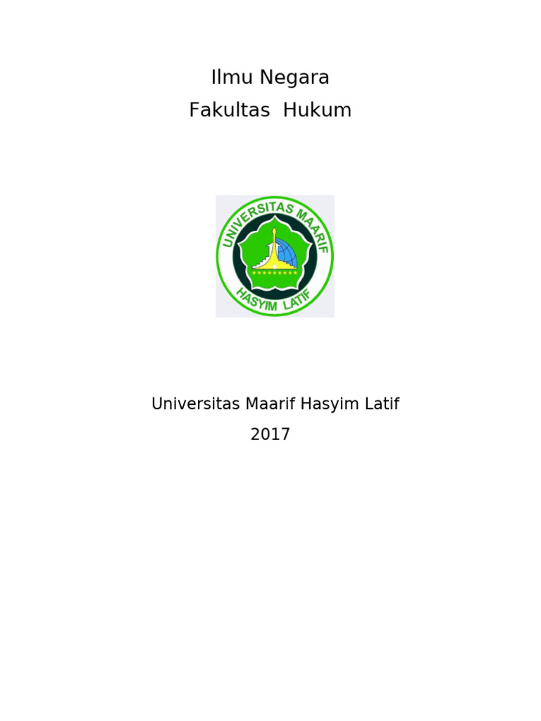 Ilmu Negara (Word) | PDF
