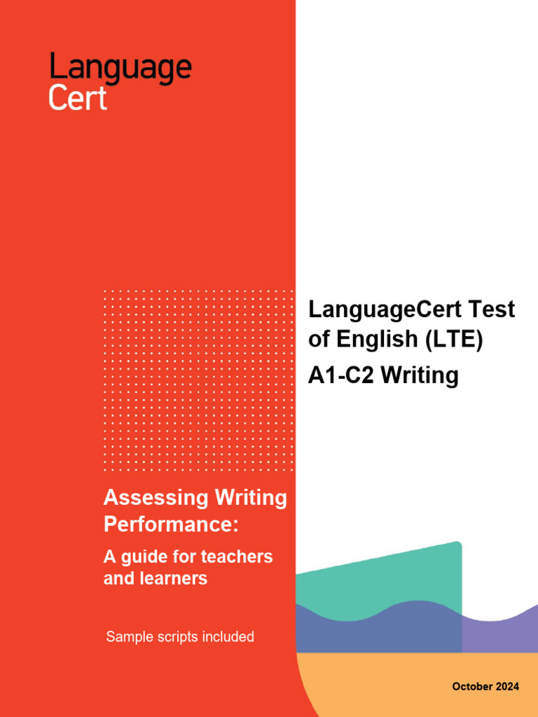 Assessing Writing Performance Sample Scripts | PDF | Human ...