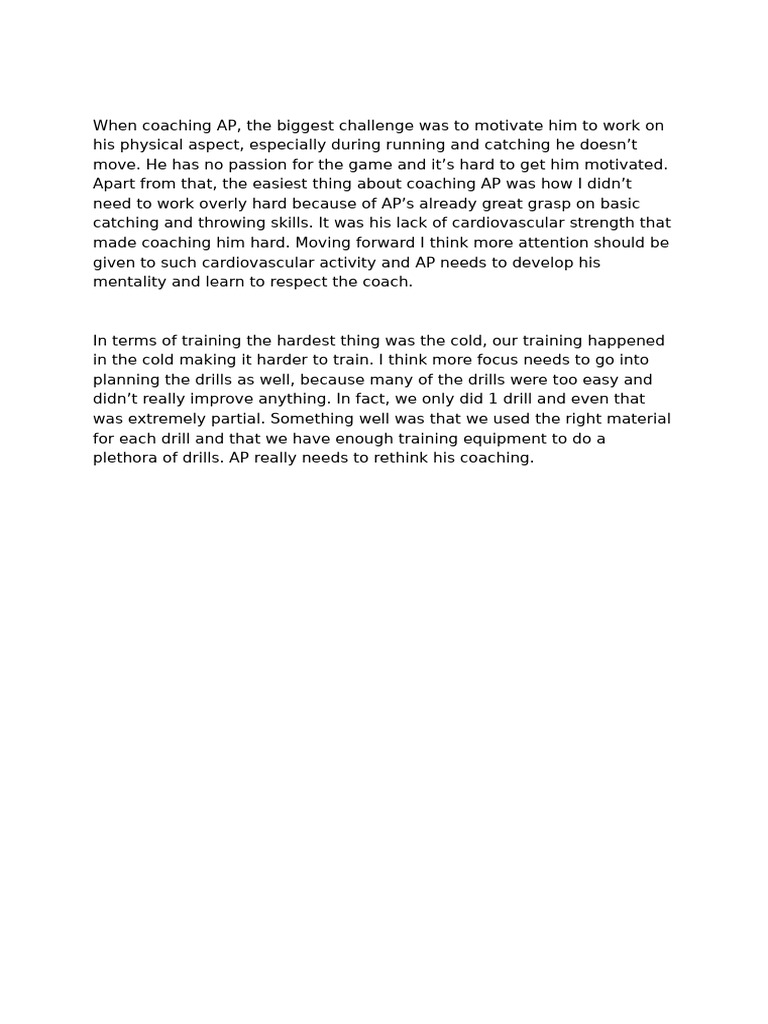 When Coaching AP | PDF