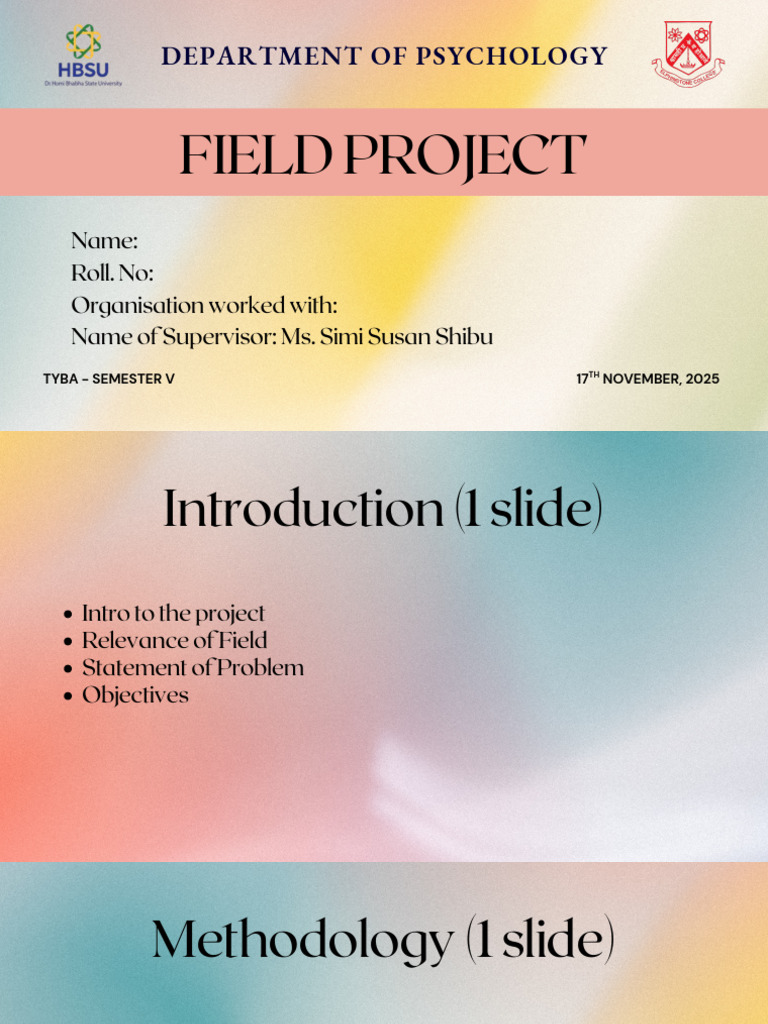 Field Project - PPT Layout - FINAL_20251115_195903_0000 | PDF