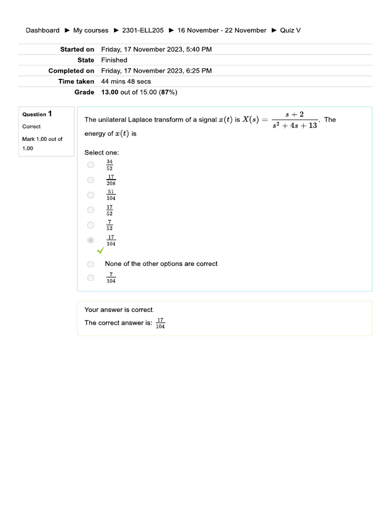 Quiz 5 | PDF