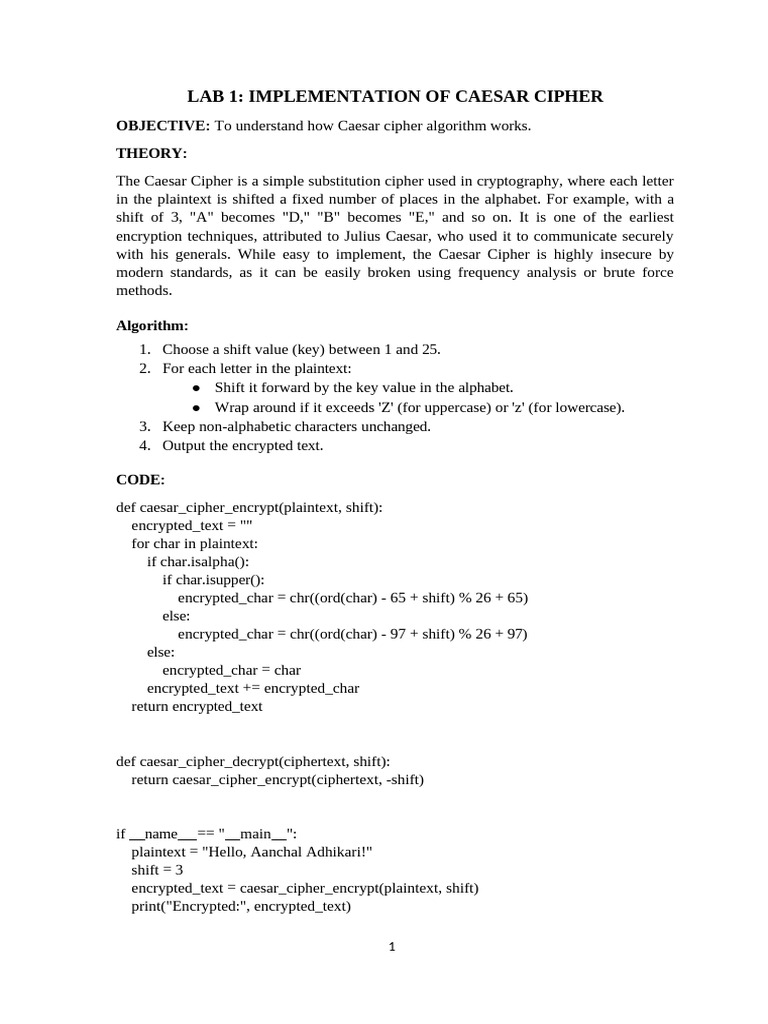 Lab IS | PDF | Encryption | Key (Cryptography)