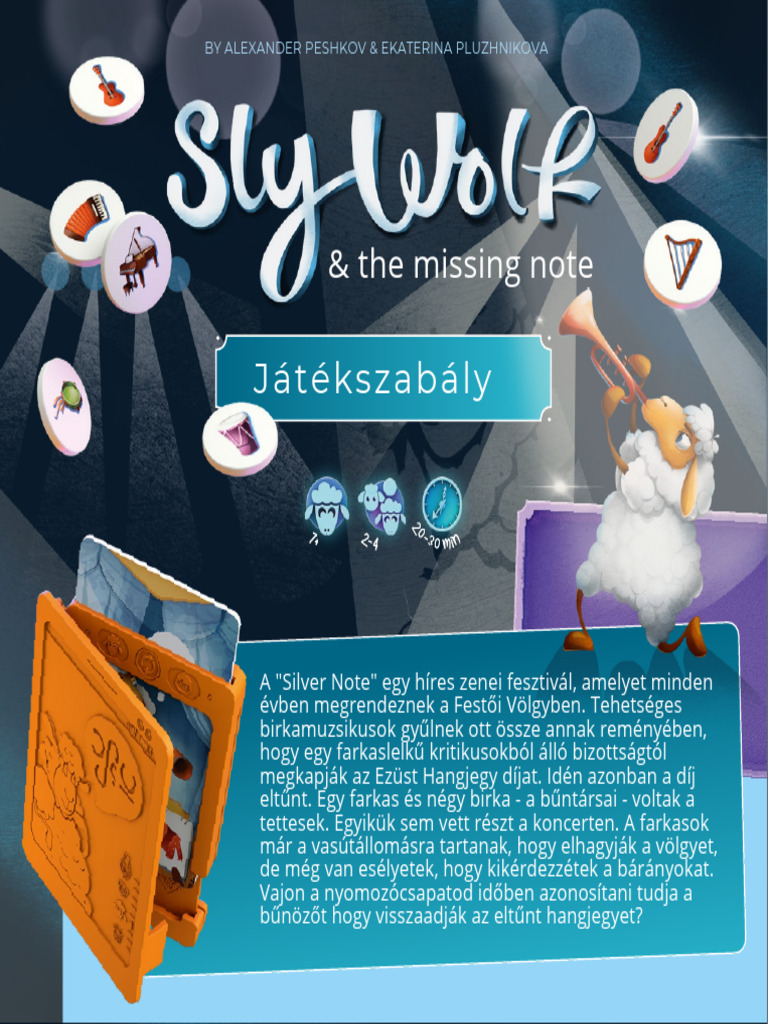 Sly Wolf Magyar Játékszabály | PDF