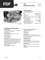 Cat C18 ACERT Spec Sheets - Commercial C18 ACERT Marine Propulsion Engine Specifications PDF ...