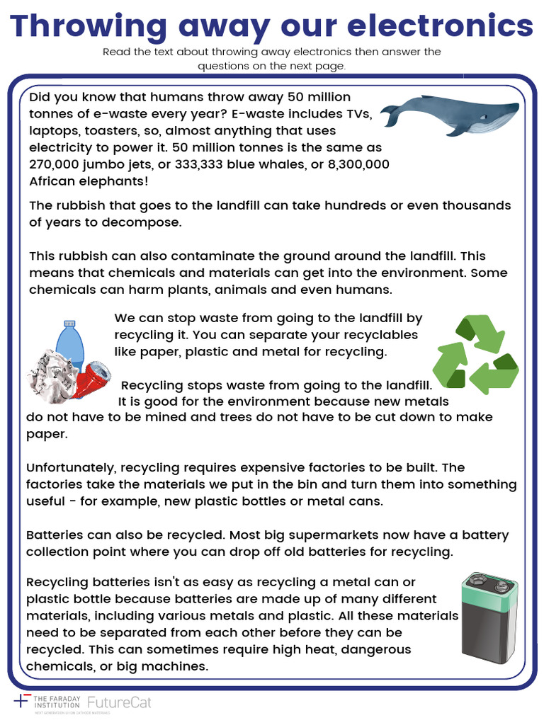 Understanding E-Waste and Recycling Benefits | PDF | Recycling | Waste