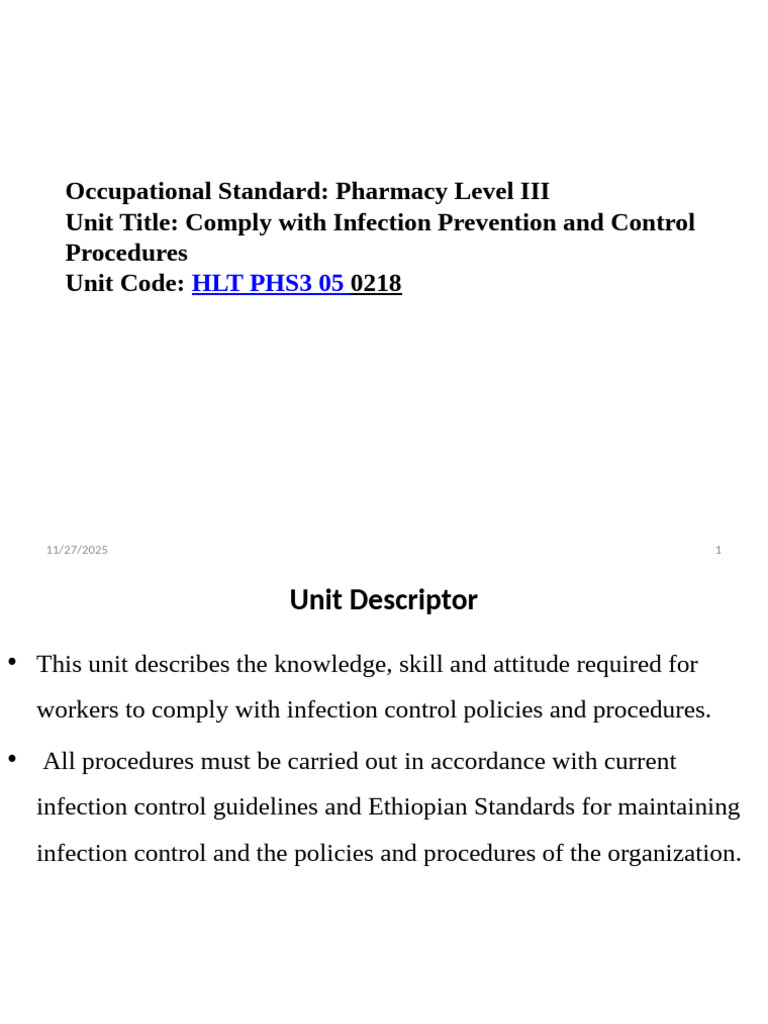Infection Preven and Cont | PDF | Infection | Pathogen