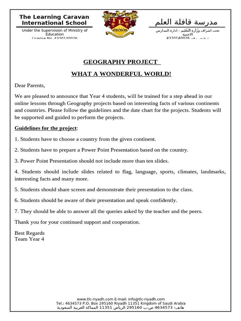 Geography Project Letter | PDF | Chess Openings | Chess