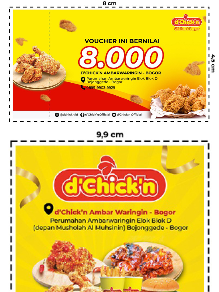 Contoh Media Promosi Dan Ukuran | PDF