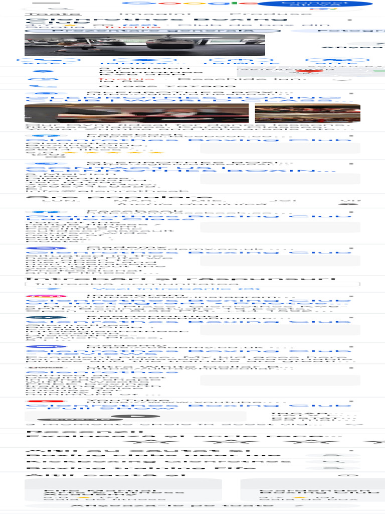Box Club Glenrothes - Căutare Google | PDF