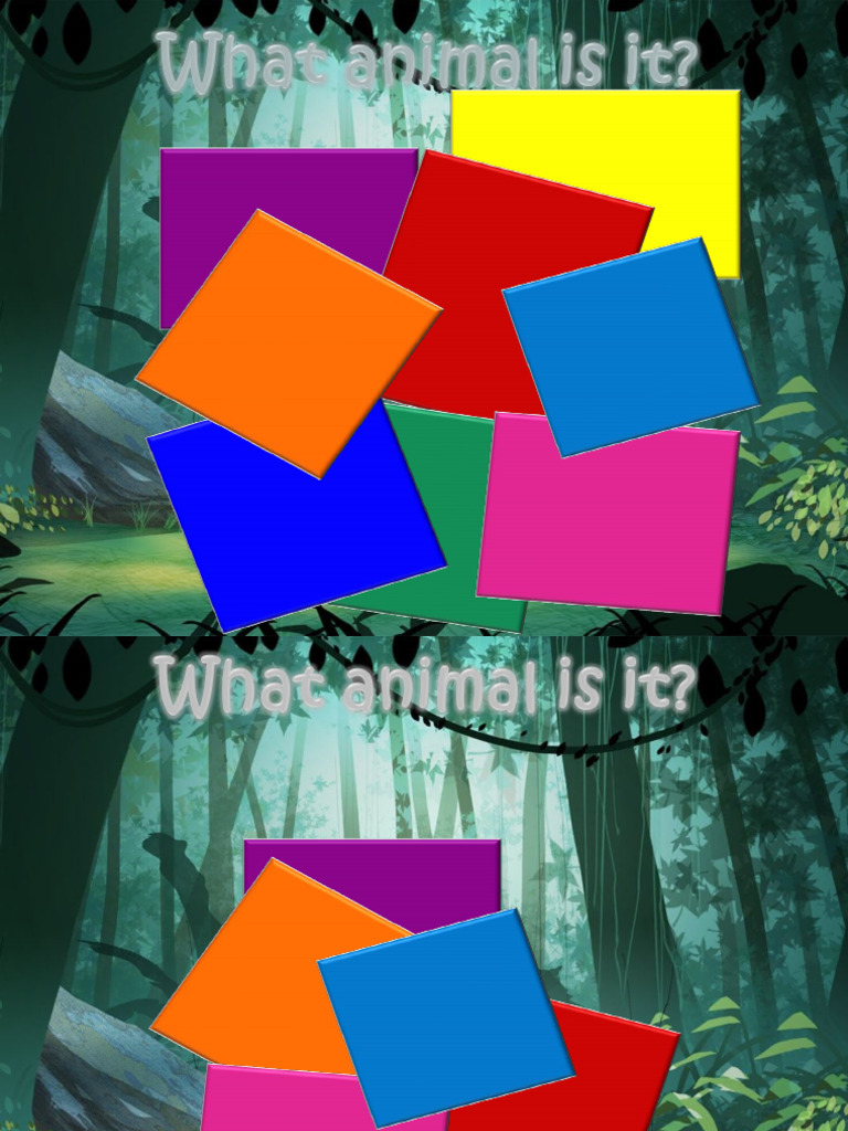 Animals Game | PDF