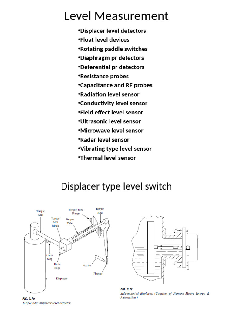 Level | PDF | Pressure Measurement | Capacitor
