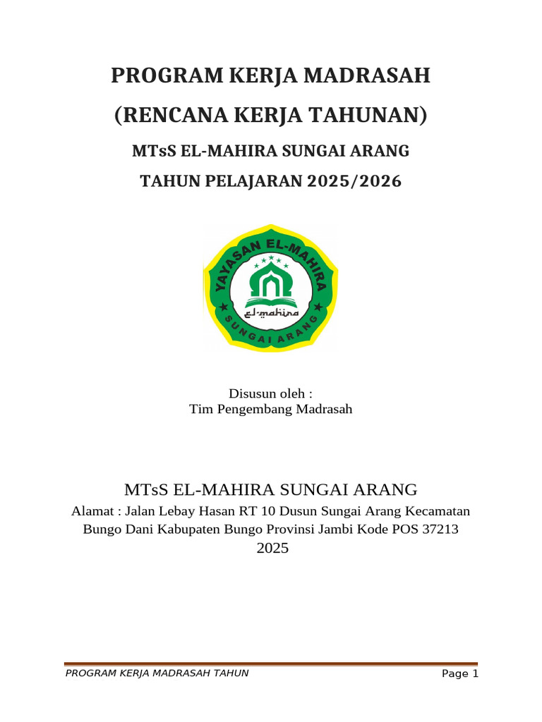Pks Mts Tahun 2025 | PDF