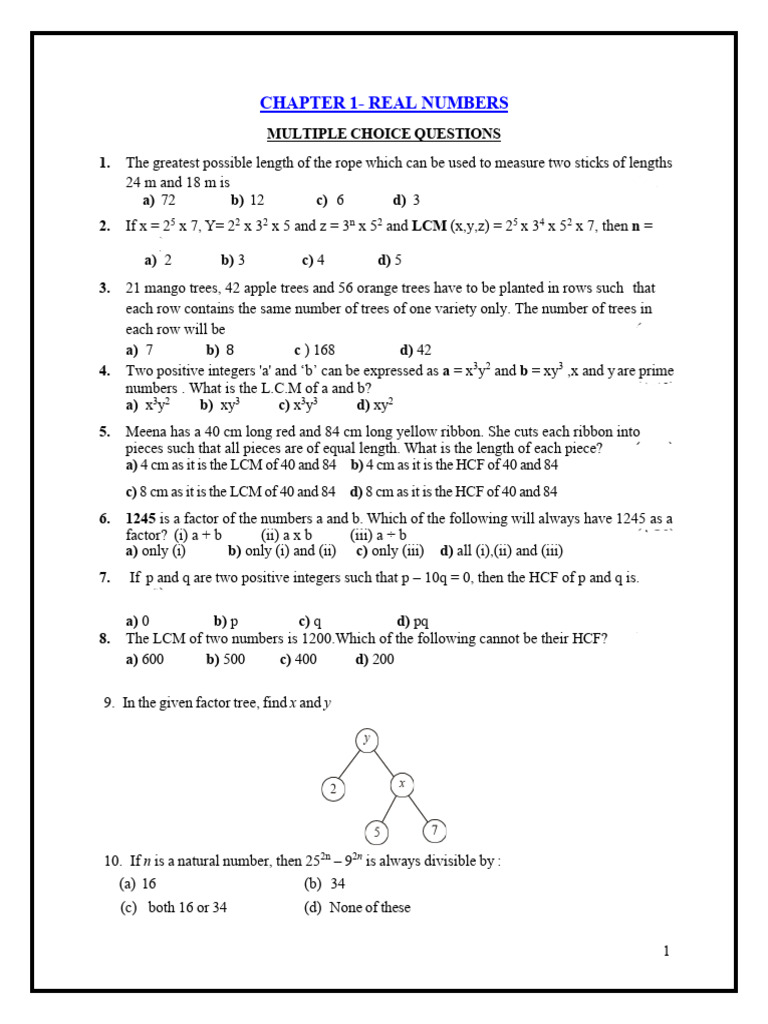 Maths RS Aggarwal Question Bank | PDF | Quadratic Equation | Factorization