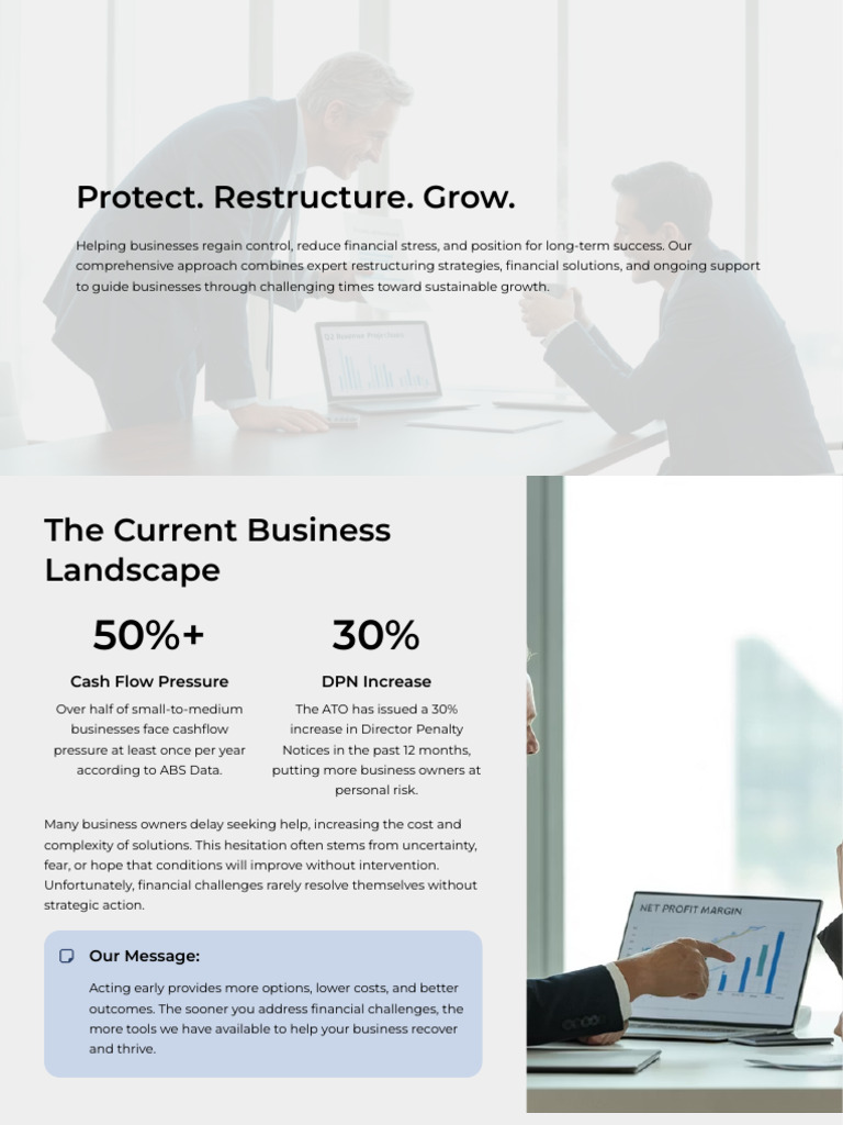Protect Restructure Grow | PDF | Debt | Refinancing