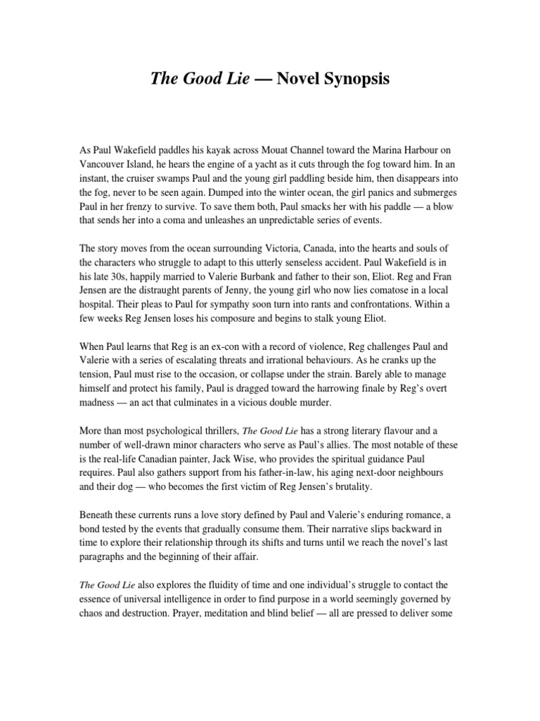 The Good Lie | PDF | The Secret Garden