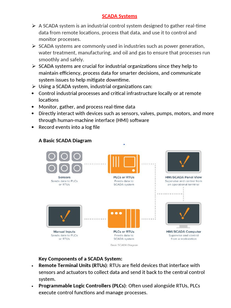 SCADA Systems | PDF | Scada | Programmable Logic Controller