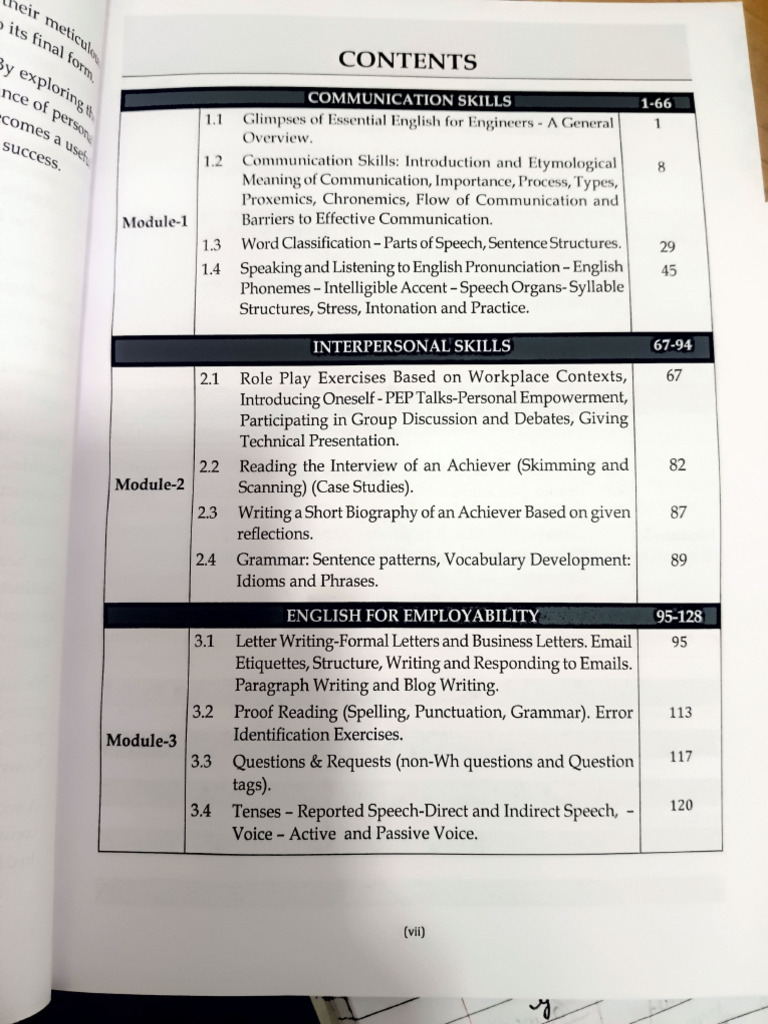 Communication Skills Module 1 | PDF