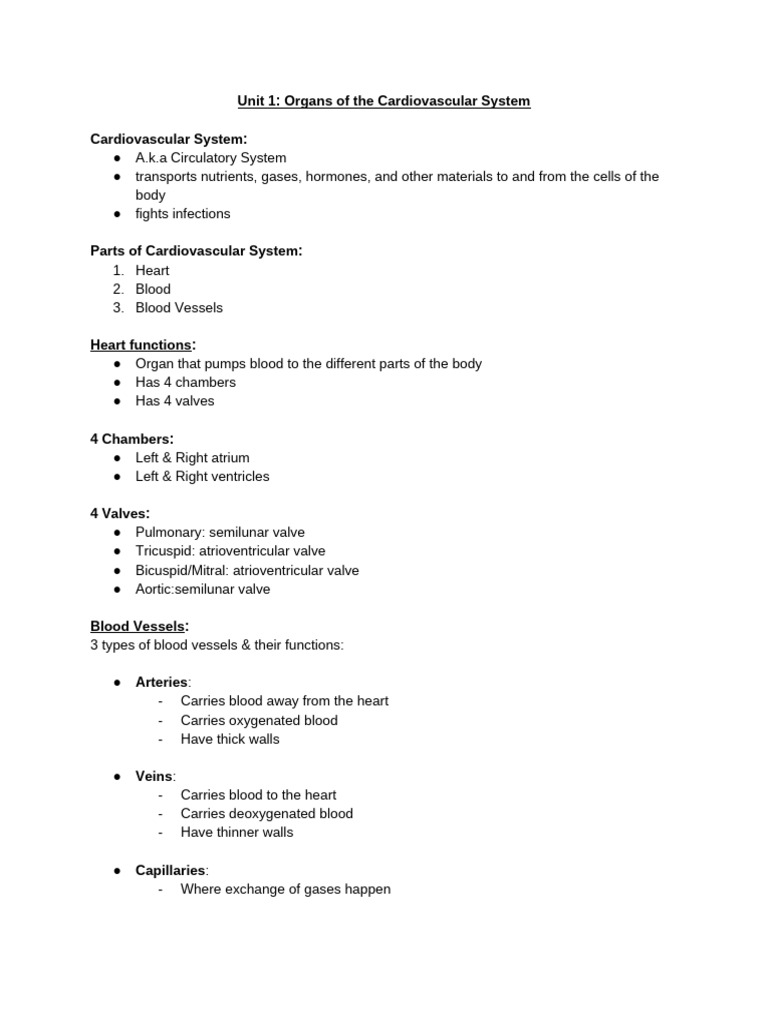 UNIT 2 - Inheritance and Variation of Traits | PDF | Circulatory System ...
