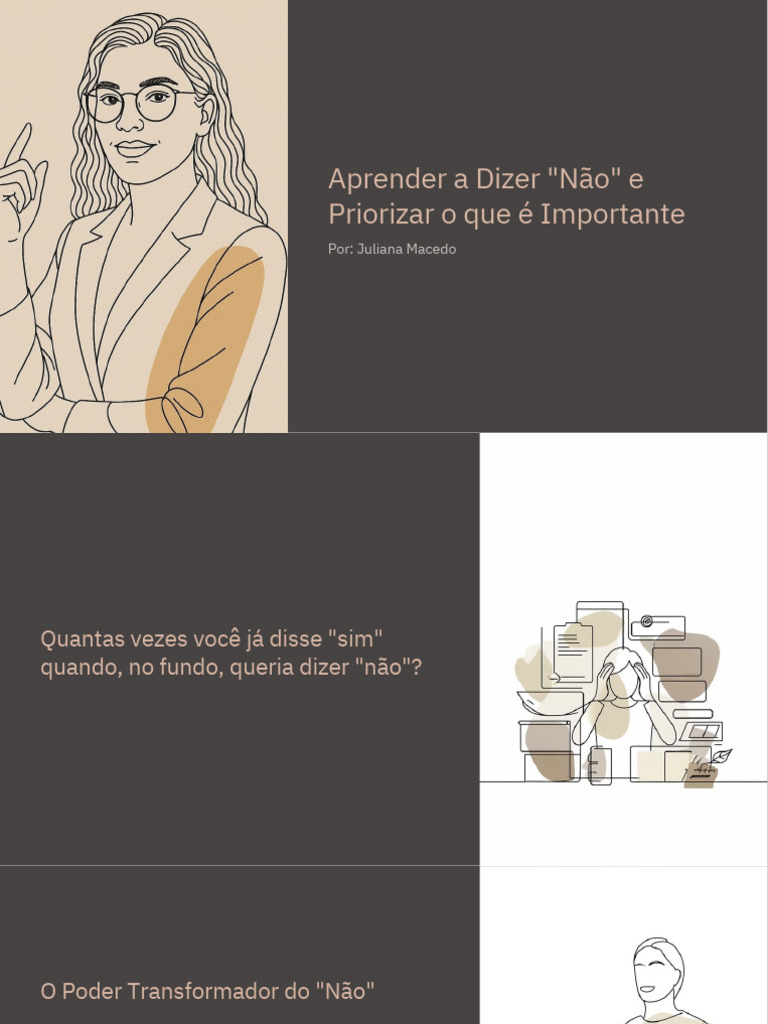 Aprenda a Dizer "Não" e Priorizar | PDF