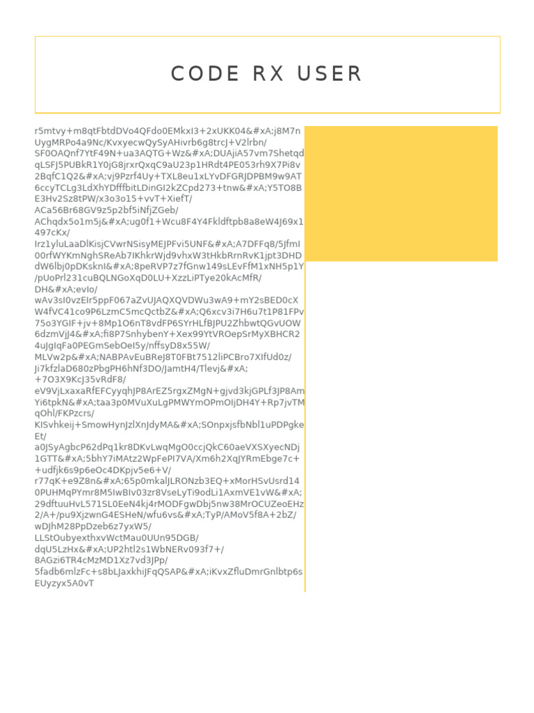 Code RX User: Contact | PDF