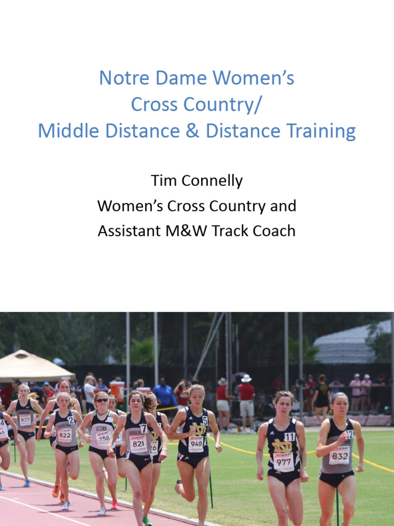 Connelly - Notre Dame Cross Country | PDF | Running | Management Of Obesity