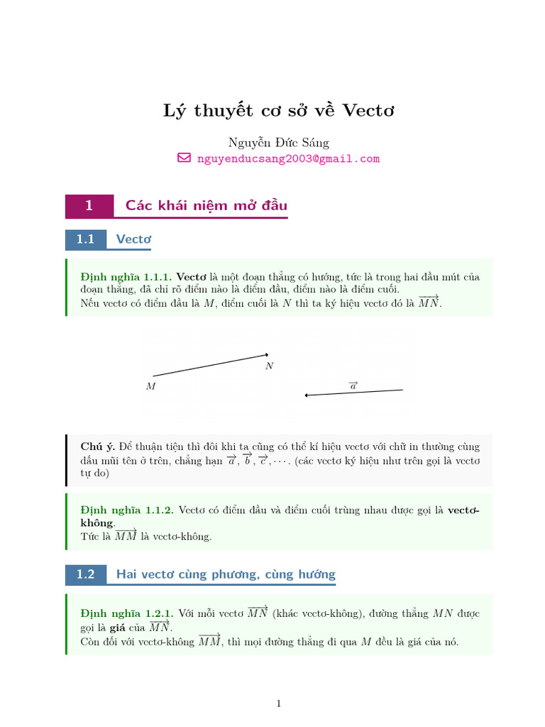 Vector | PDF