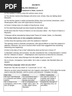 Key Quotes and Analysis in Macbeth Act 1 | PDF