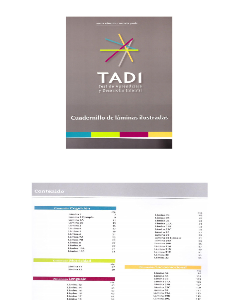 Cuadernillo Laminas TADI | PDF