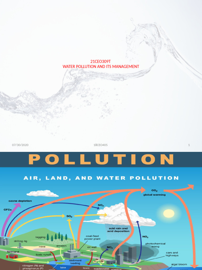Water Pollution Management Overview | PDF | Sewage | Water Pollution
