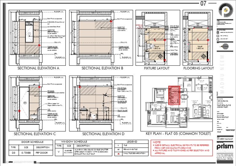 Common Toilet Fixture Layout Plan | PDF | Hygiene