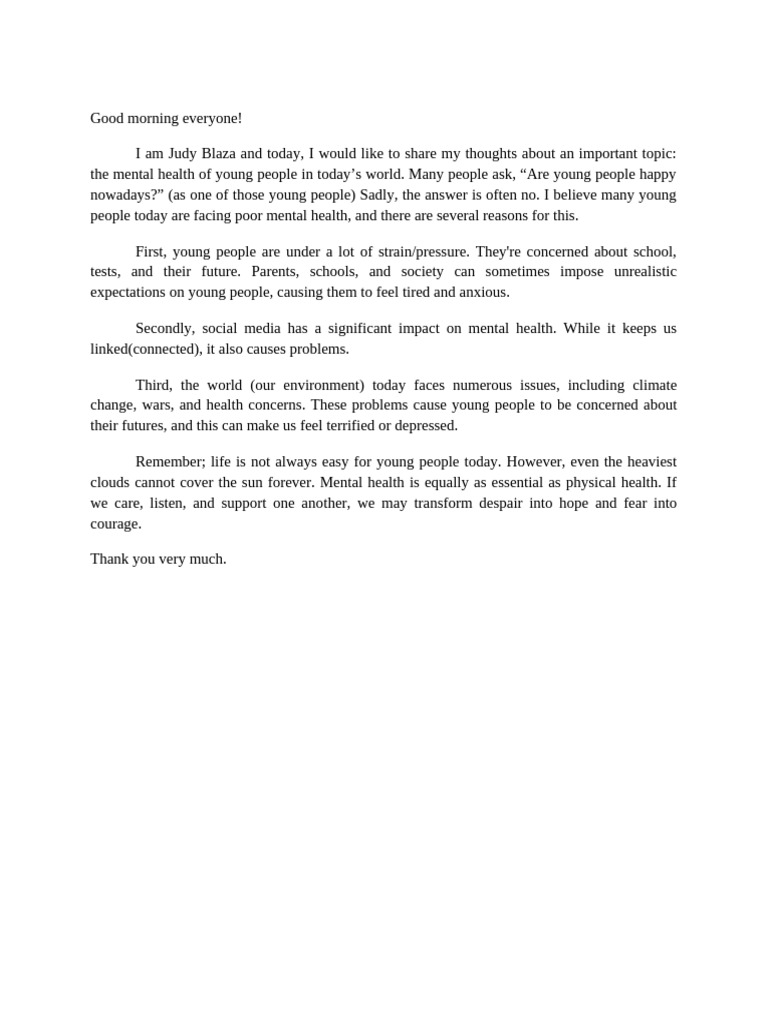 Extemp Speech | PDF