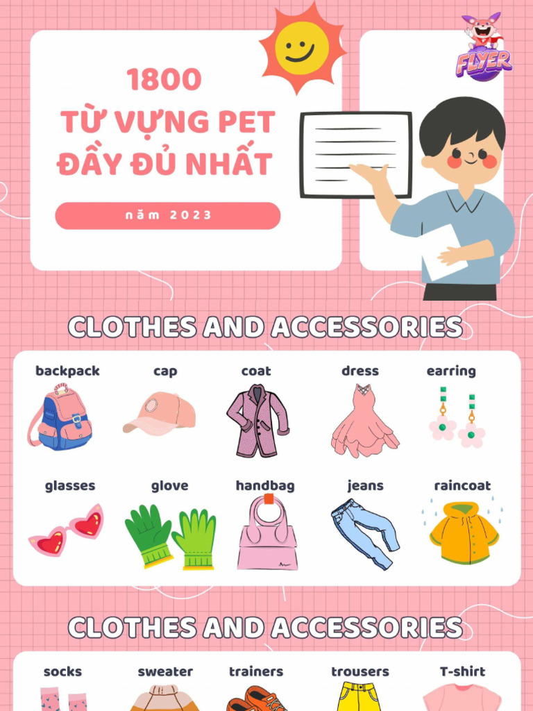 Tu Vung Pet 1 1 | PDF