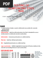 Testing Reinforcing Steel Bars Guide | PDF | Strength Of Materials ...